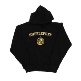Harry Potter - "Hufflepuff" Kapuzenpullover f&uuml;r M&auml;dchen (Schwarz)
