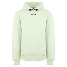 Nicce Logo Long Sleeve Venture Oversize Herren Cream Hoodie 211 1 02 11 0011