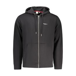 Pepe Jeans Schwarzes Baumwoll-Herren-Sweatshirt