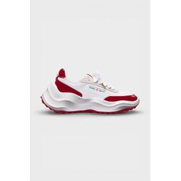 Casablanca Atlantis Herren Sneaker Wei&szlig;/Rot