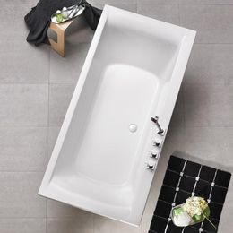 Ottofond Rosa Rechteck-Badewanne, Einbau, 983001,