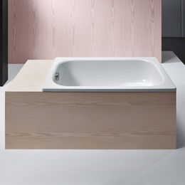 Bette Stufenwanne Rechteck-Badewanne, Einbau, 1060-0002GR,PLUS,