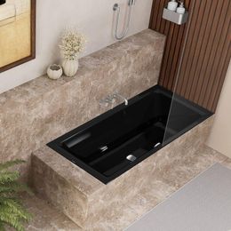 Kaldewei PURO NEXT COMBI Badewanne mit Duschzone, 143500013701,