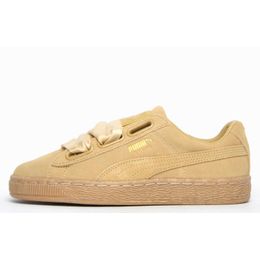 Puma Wildleder Herz Leopard Damen Brown Trainer