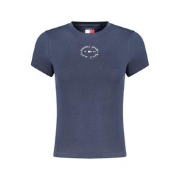 Tommy Hilfiger Blaue Baumwolle Damen T-Shirt