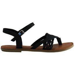 Toms Shoes Toms Lexie Damen schwarze Sandalen