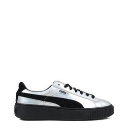 Puma Basket Damen Sneaker Silber/Schwarz