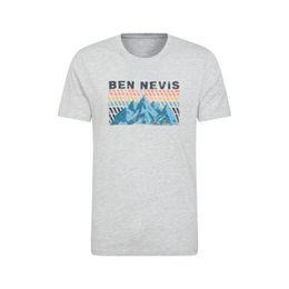 Mountain Warehouse - "Ben Nevis" T-Shirt f&uuml;r Herren (Hellgrau)