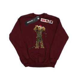 Star Wars - Sweatshirt f&uuml;r Damen (Burgunderrot)