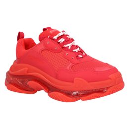 Balenciaga Triple S Clear Sole Sneaker in Rot