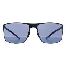 Porsche Design Rectangle Herren Grau Blau Spiegel P8667