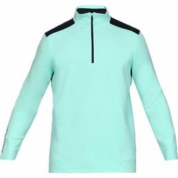 Under Armour Storm Off Mens Cold Gear Lose t&uuml;rkis Golftop 1325277 361
