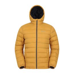 Mountain Warehouse Mens Seasons Kunstfell gef&uuml;ttert gepolsterte Jacke (Senf)