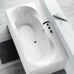 Hoesch SPECTRA Rechteck-Badewanne, Einbau, 3651.010,