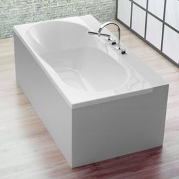 Hoesch SPECTRA Rechteck-Badewanne, Einbau, 3650.010,