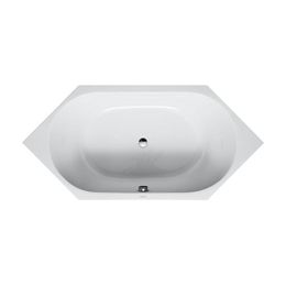 Duravit D-Code Sechseck-Badewanne, 700138000000000,