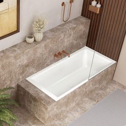 Kaldewei PURO NEXT COMBI Badewanne mit Duschzone, 143323000001,