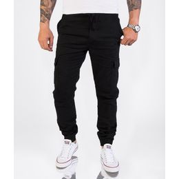Rock Creek Cargohose Schwarz
