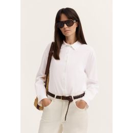 Bugatti Damen Bluse in A-Linie aus elastischer Baumwollmischung