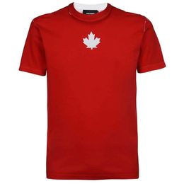 Dsquared2 Cool Fit Team Logo Rotes T-Shirt