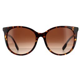 Burberry Cat-Eye Damen Sonnenbrille Dunkles Havana Braun Gradient