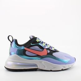 Nike Air Max 270 Reagieren Sie lila Textile Womens Schn&uuml;rungstrainer Cu4818 001