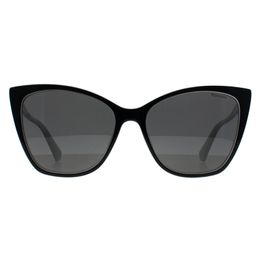 Polaroid PLD 4181/S 80S M9 schwarz wei&Atilde;&Yuml; grau polarisierte Sonnenbrille
