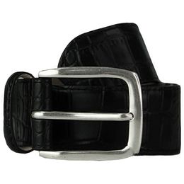 Hackett London Herren Schwarzer Lederg&uuml;rtel