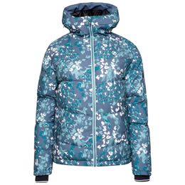 Dare 2b Womens/Ladies Verdict Animal Print Isolierte Skijacke mit Kapuze (Canton Green)