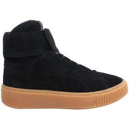 Puma Platform Mid OW Damen schwarze Sneaker