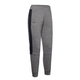 Under Armour Womens Rivale Terry Track Hosen Gray Joggers 1351889 035