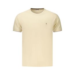Coveri Moving Beiges Baumwoll Herren T-Shirt