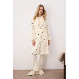 Damen-Bademantel mit Print