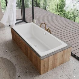 Kaldewei CAYONO DUO Rechteck-Badewanne, Einbau, 272500010711, 725