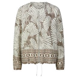 St. Emile - Jacke mit Rundhals-Ausschnitt, mehrfarbig, Gr. 42 / M