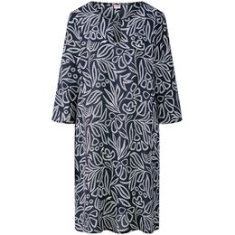 Peter Hahn Anita - Kleid, blau, Gr. 36/38