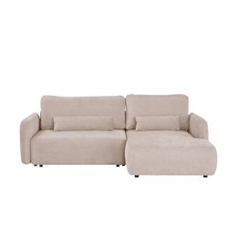 Primo Ecksofa Mit Schlaffuktion Mossa beige Ma&szlig;e (cm): B: 243 H: 87 T: 163.0 &raquo; M&ouml;bel Kraft