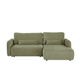 Primo Ecksofa Mit Schlaffuktion Mossa gr&uuml;n Ma&szlig;e (cm): B: 243 H: 87 T: 163.0 &raquo; M&ouml;bel Kraft