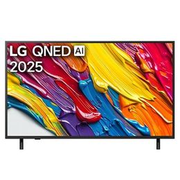 Schwarz LG 50&Prime; QNED evo AI QNED82 4K Smart TV 50QNED82A6B