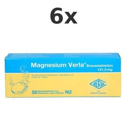Verla-Pharm Arzneimittel GmbH & Co. KG 6x Magnesium Verla Brausetabletten 50 St