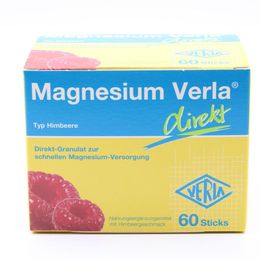 Verla-Pharm Arzneimittel GmbH & Co. KG 2x Magnesium Verla direkt Himbeere Granulat 60 St