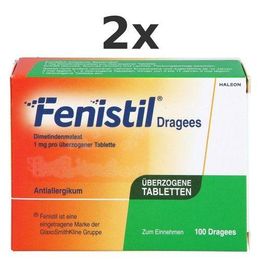 kohlpharma 2x Fenistil Dragees 100 St