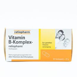 2x Vitamin B-KOMPLEX-ratiopharm Kapseln 60 St