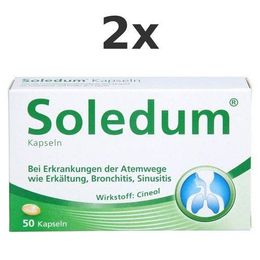 MCM KLOSTERFRAU Vertr. GmbH 2x Soledum 100 mg magensaftresistente Kapseln 50 St