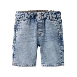 name it Jeans-Shorts "Ben" - Loose fit - in Blau - 37% | Gr&ouml;&szlig;e 128 | Kinderhosen