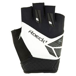 Roeckl Sports Fahrradhandschuhe "Index" in Schwarz/ Wei&szlig; - 57% | Gr&ouml;&szlig;e 6,5 | Damenhandschuhe