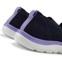 Lascana Damen Slipper marine/mehrfarbig Gr&ouml;&szlig;e 37