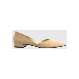 H&ouml;gl H&ouml;gl Leder-Ballerinas "Boulevard 20" in Beige - 60% | Gr&ouml;&szlig;e 41 | Damen-ballerinas