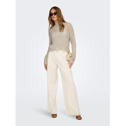 Only Pullover in Taupe - 40% | Gr&ouml;&szlig;e S | Damen-pullover-cardigans