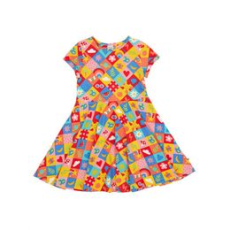 frugi Kleid "Spring" in Bunt - 46% | Gr&ouml;&szlig;e 134/140 | Kinderkleider